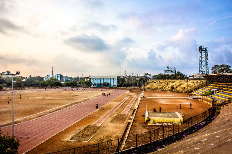 Sports Ground editorial photography. Image of india, ground - 77235407