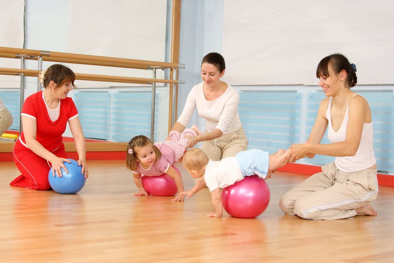 Sports hall stock image. Image of fitness, love, family - 12432387