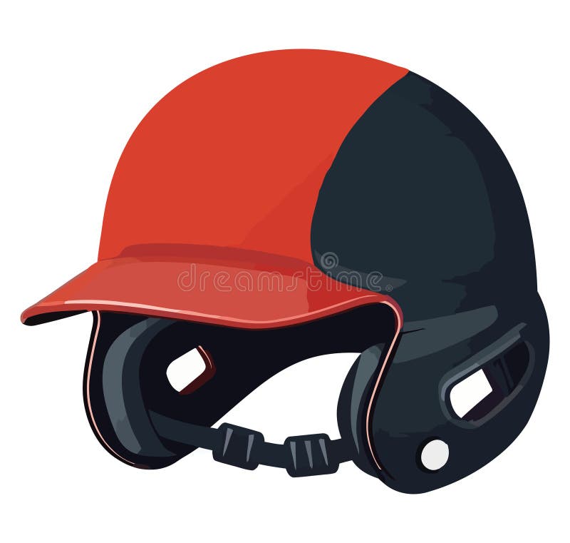 Sports helmet vector stock vector. Illustration of baseball - 290837362