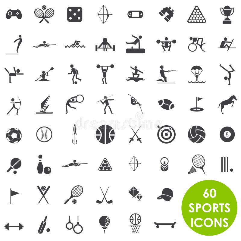 25 Sports Icon, Sports Symbol. Modern, Simple Outline, Outline Vector ...