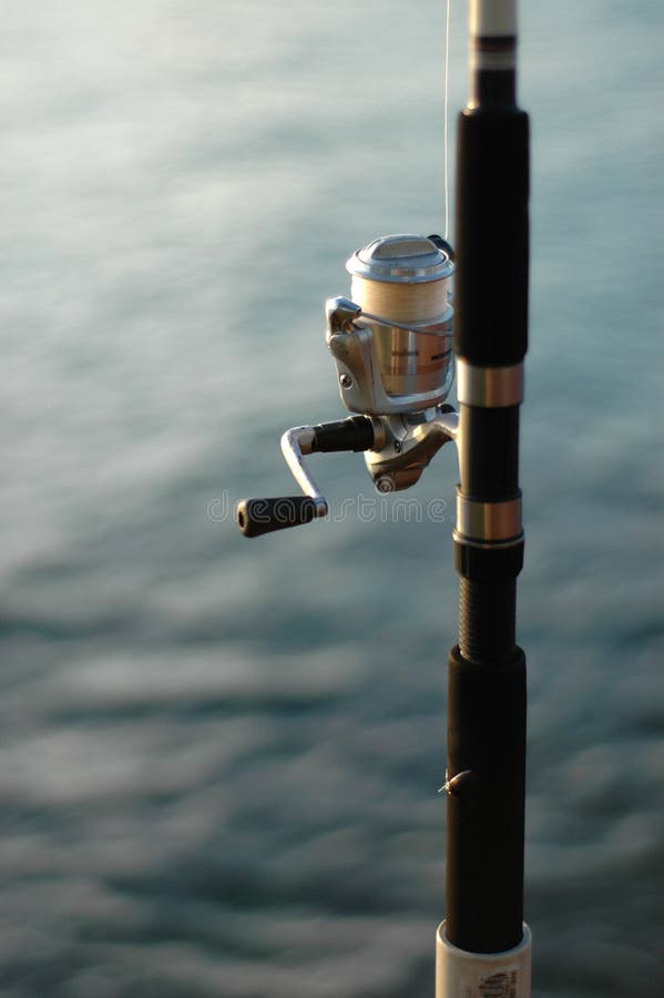 Sports Image of a Fishing Rod Stock Photo - Image of nature, pastime ...