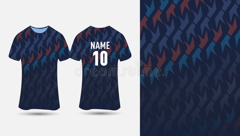 Sports Jersey Design Background for Sublimation Stock Vector ...