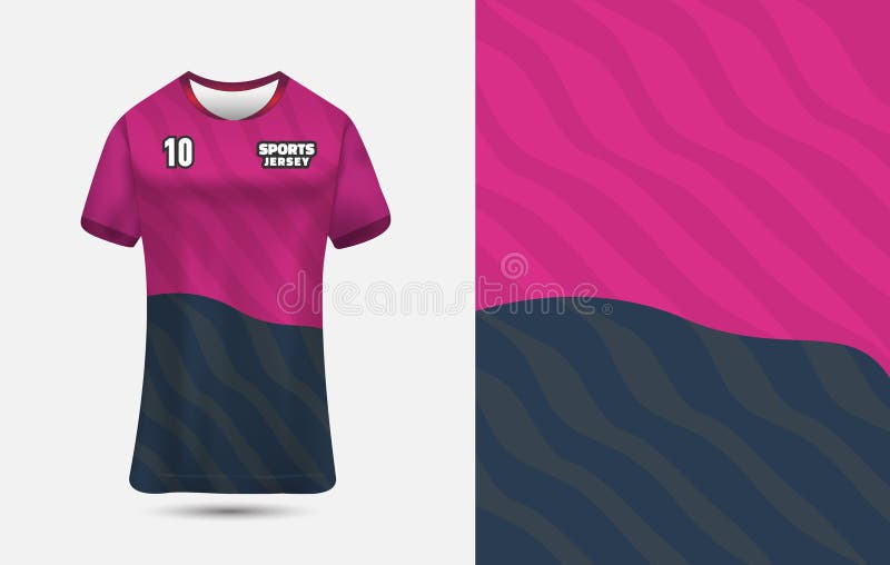 Sports Jersey Design Background for Sublimation Printing Stock Vector ...