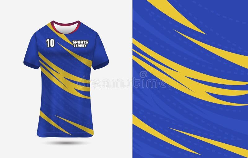 Sports Jersey Design Background for Sublimation Printing Stock Vector ...