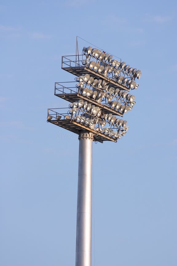 Sports lights stock photo. Image of football, soccer, gantry - 64478
