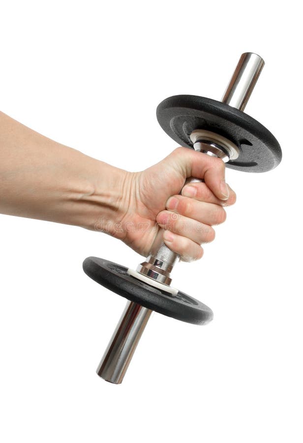 Sports metal dumbbell stock image. Image of healthy, physical - 24934771