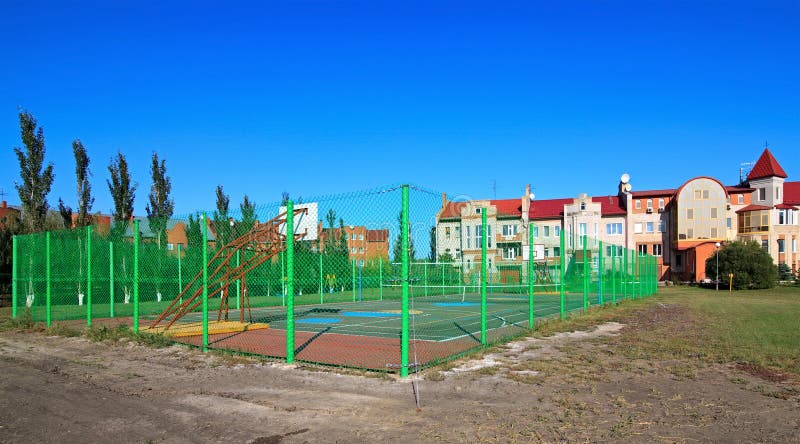 Sports playground stock photo. Image of summer, game - 21160530