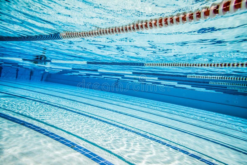 Sports Pool for Active Sports Stock Image - Image of transparent ...