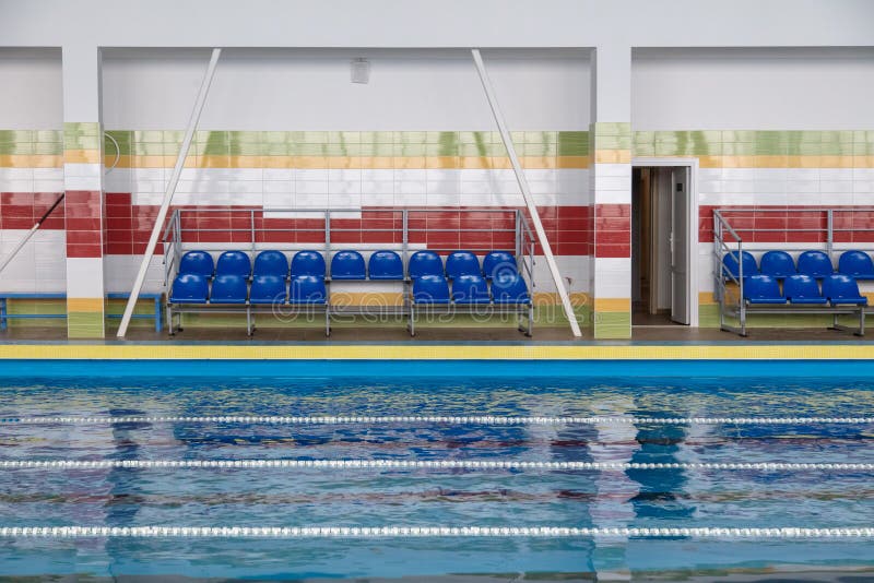 Sports Pool with Blue Water Stock Image - Image of resort, summer ...