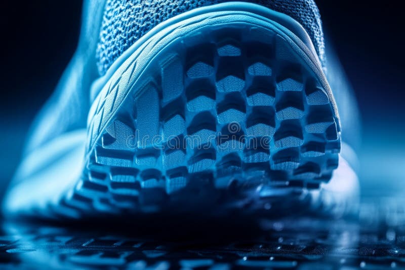 Sports Shoe Sole with Advanced Tread Pattern for Superior Grip on ...