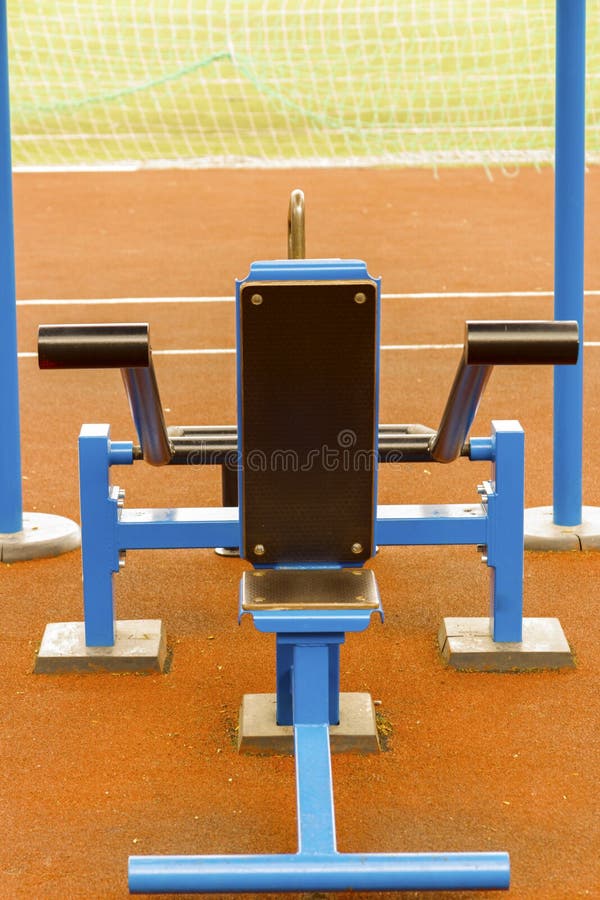 Sports Simulator for Strength Training Stock Photo - Image of drink ...