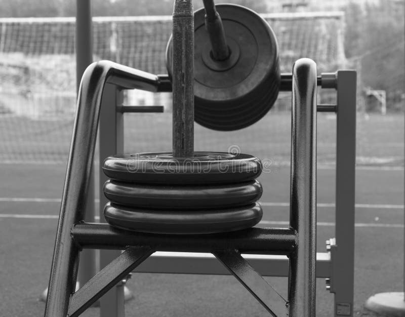 Sports Simulator for Strength Training Stock Photo - Image of dumbbell ...