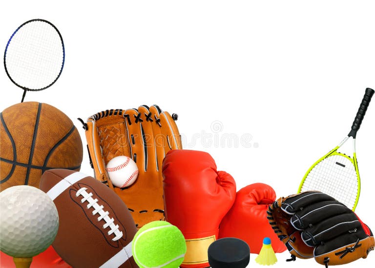 Sports Stuff stock image. Image of football, leather, close - 3233091