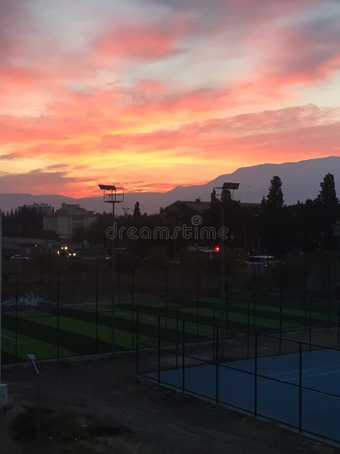 Sports with sunrise stock photo. Image of mountain, beautiful - 94300174