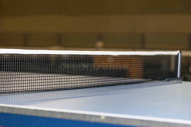 Sports, Table Tennis, Grid on a Tennis Table Stock Image - Image of ...