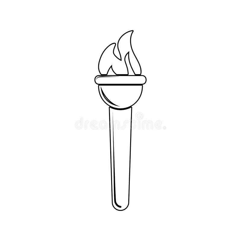 Sports Torch Icon. Element of Sucsess and Awards for Mobile Concept and ... Sports Torch Icon. Element of Sucsess and Awards for Mobile Concept and ...