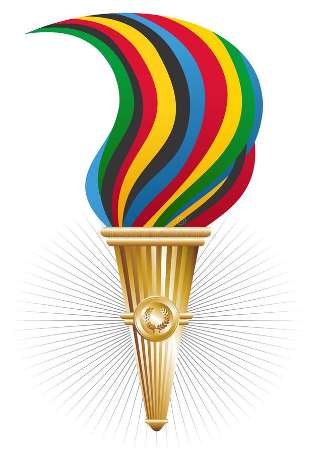 Sports Torch Of Triumph Stock Image - Image: 24673501