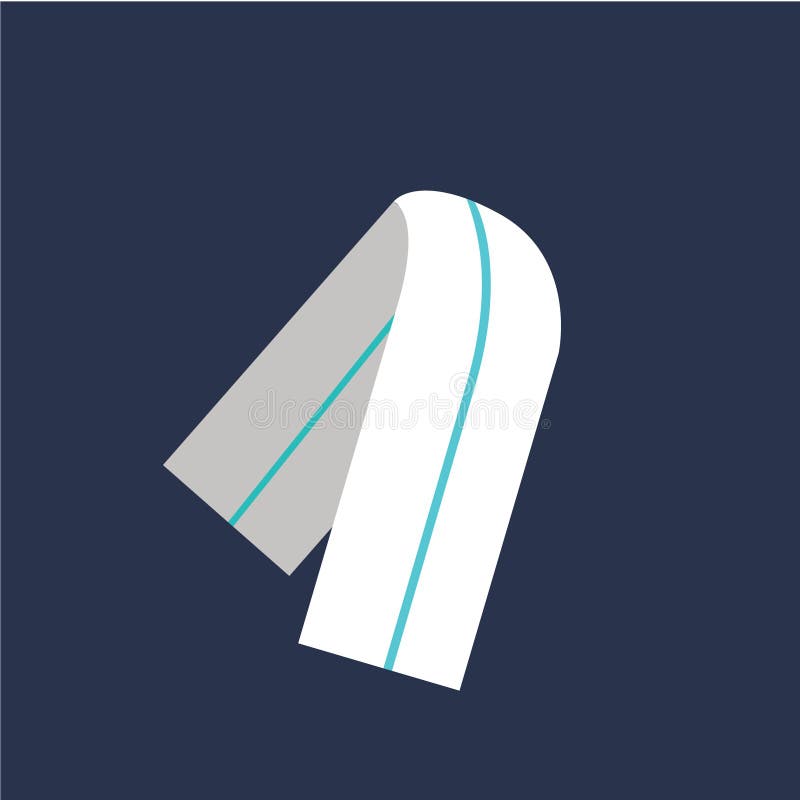 Sports Towel. Vector Illustration Decorative Design Stock Vector ...