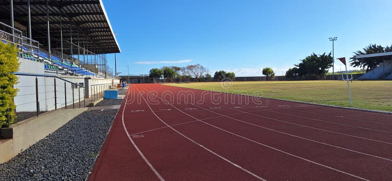 Sports track for Athletes stock photo. Image of healthy - 288665594