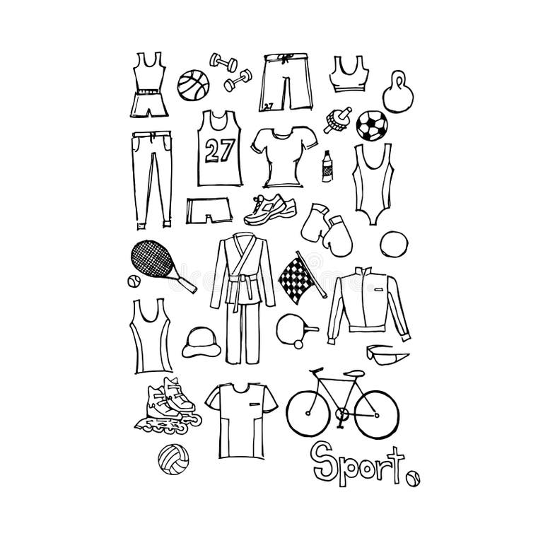 Sports Unit, Vector Illustration Stock Vector - Illustration of style ...