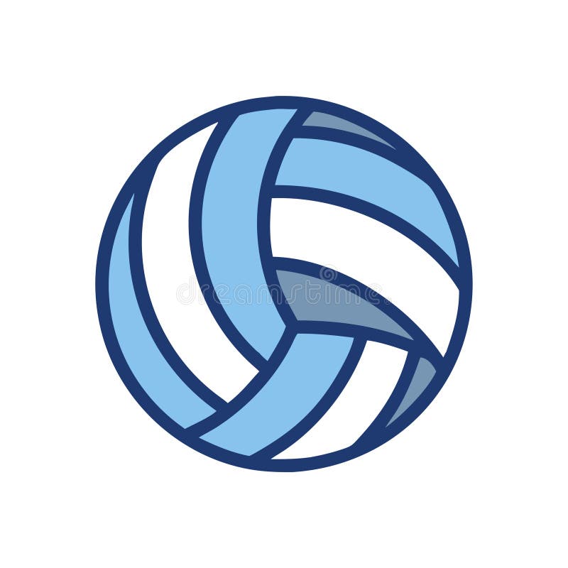Sports Volleyball Icon for Games Stock Vector - Illustration of games ...