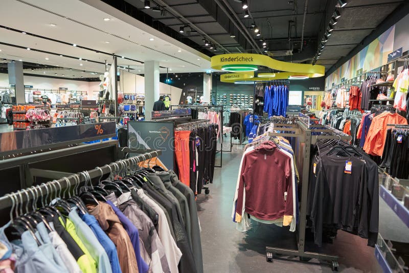 Sportscheck Store in Mall of Berlin Editorial Stock Image - Image of ...
