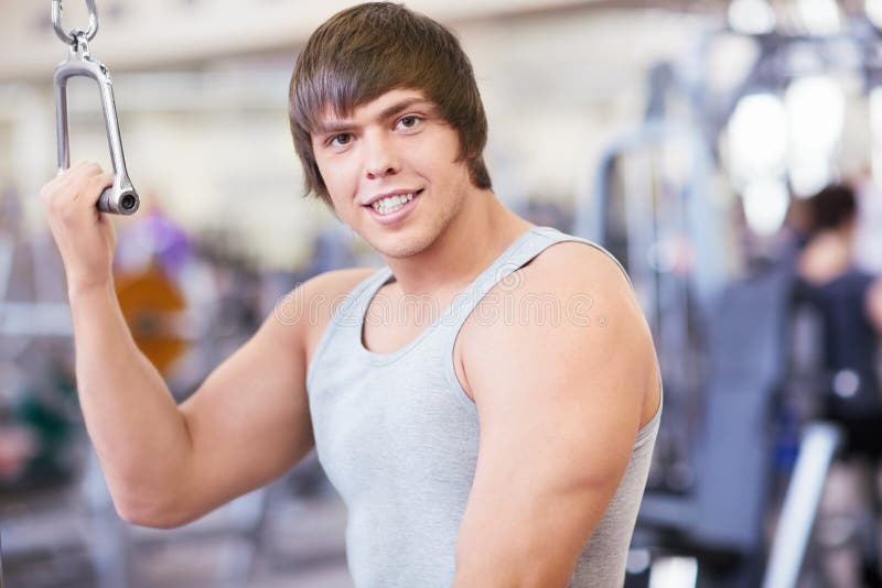 Sportsman stock photo. Image of adults, young, exercises - 29435466