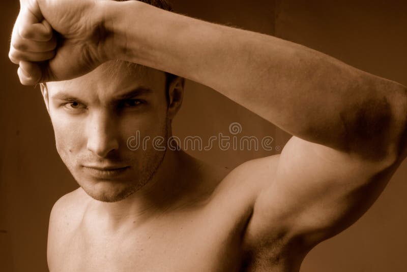 Sportsman, looks stock photo. Image of defined, horizontal - 2296704