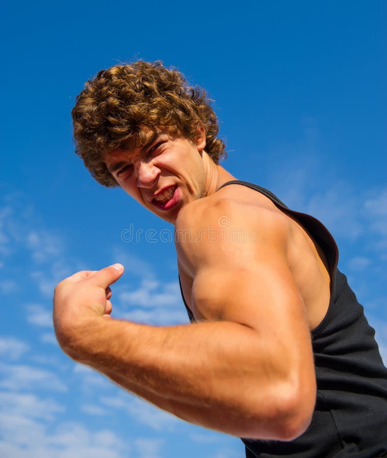 Sportsman stock image. Image of action, health, body - 44868889