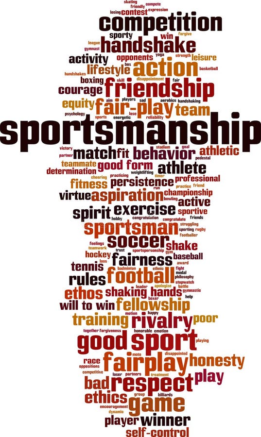 Sportsmanship Word Stock Illustrations – 27 Sportsmanship Word Stock ...