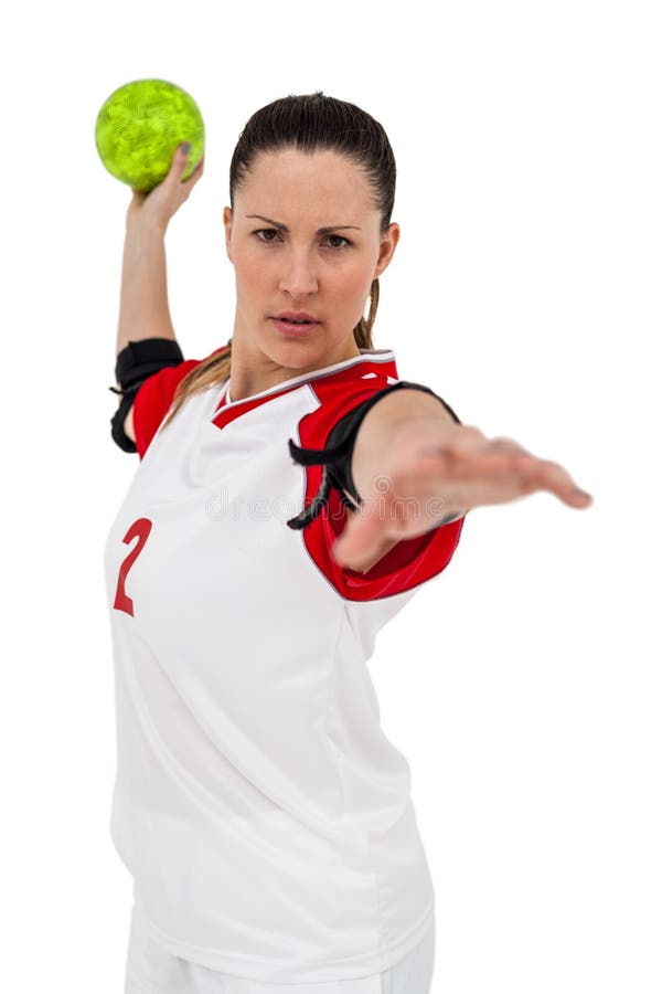451 Woman Throwing Ball White Background Photos - Free & Royalty-Free ...