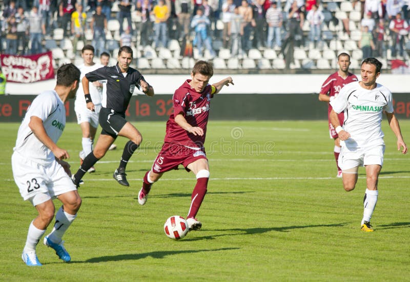 Sportul Studentesc- Rapid Bucharest Editorial Stock Image - Image of ...