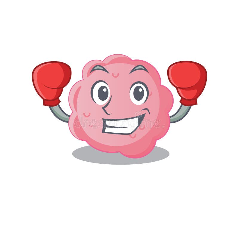 A Sporty Boxing Athlete Mascot Design Of Anaplasma Phagocytophilum With