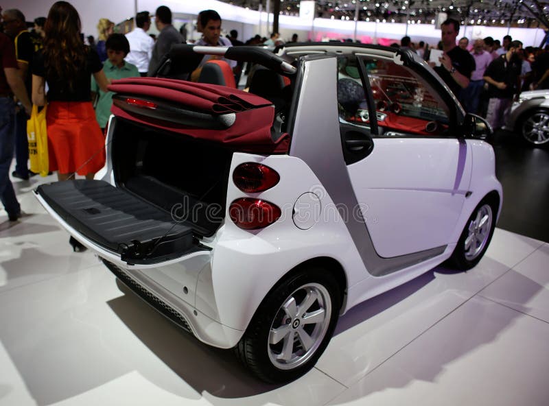 Sporty Compact Car at the Auto Show Editorial Image - Image of ...