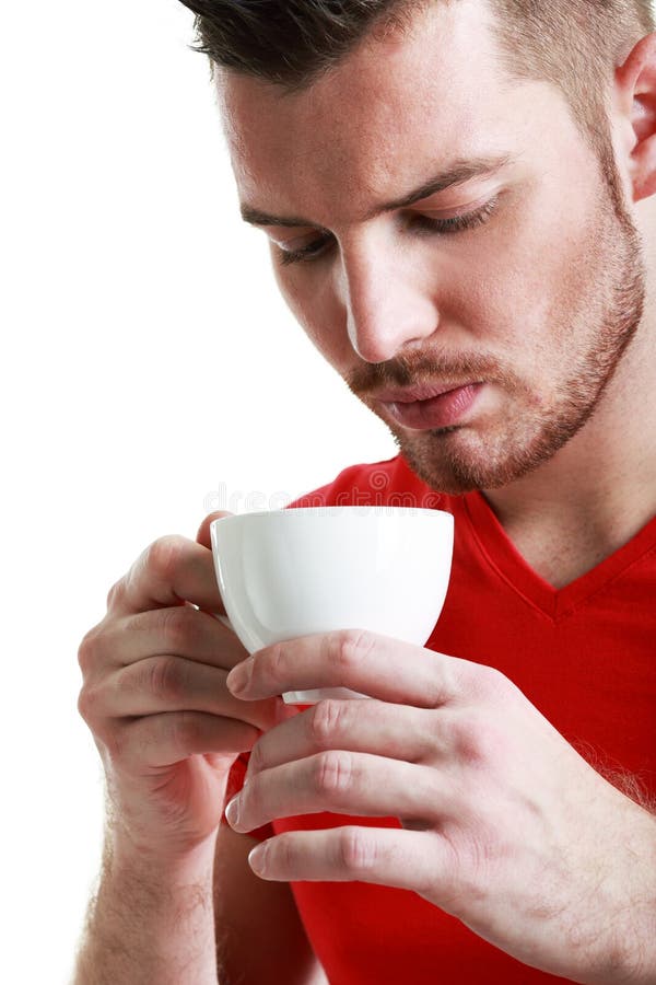 Happy Sporty Model Drinking Coffee Stock Photos - Free & Royalty-Free ...