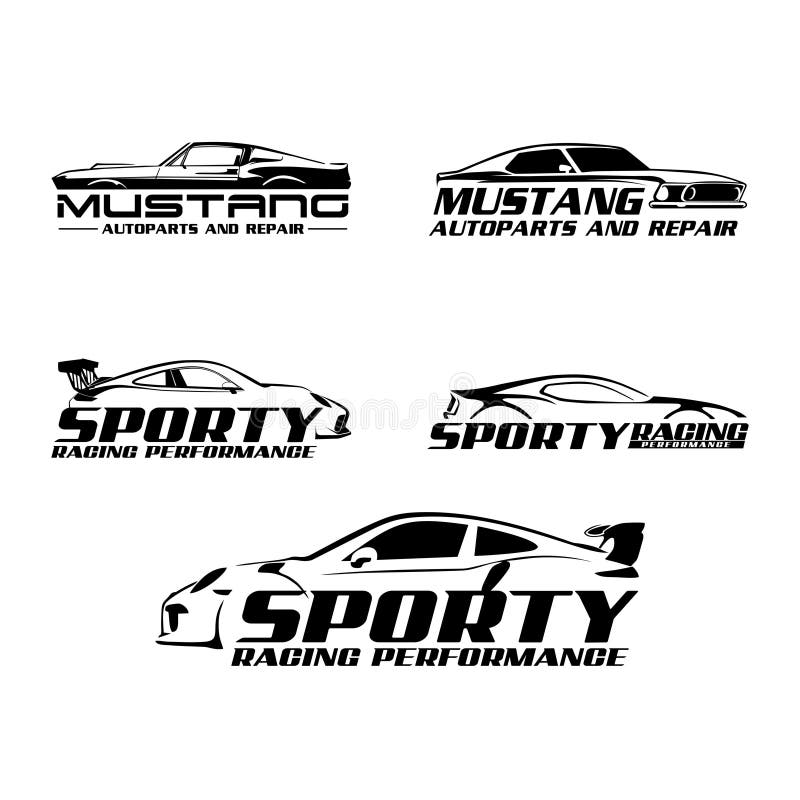 Sporty Racing Performance Logo Vector Stock Vector - Illustration of ...