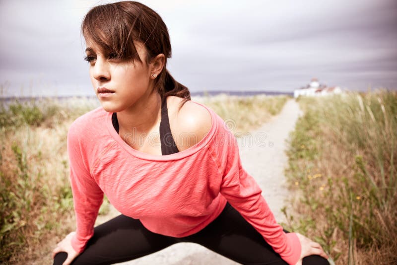 Sporty woman stock photo. Image of park, sport, active - 10222642