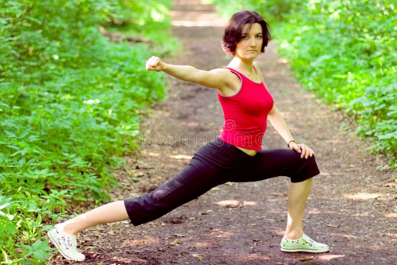 Sporty woman stock photo. Image of pretty, health, recreation - 9777652