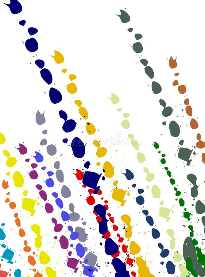 Spot Background in Red Tones Isolated Stock Illustration - Illustration ...