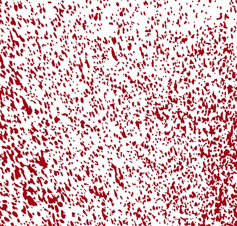 Spot of Blood with Symbols Isolated Stock Vector - Illustration of ...