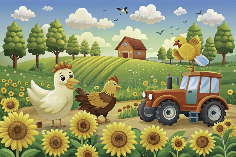 Spot the Difference Farm Animals a Fun Educational Puzzle Game for Kids ...