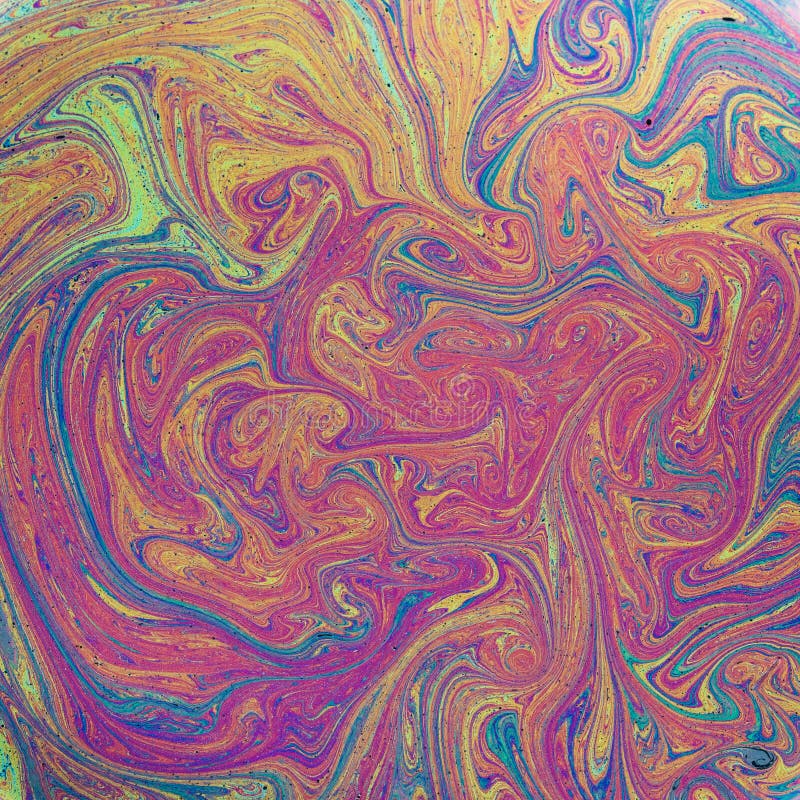 Spot of Fuel Oil on the Water. Stock Photo - Image of colored, spotted ...