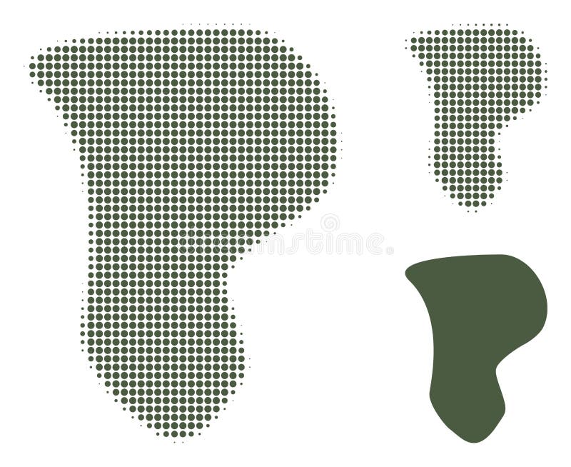 Spot Halftone Dotted Icon stock vector. Illustration of dotted - 220560855