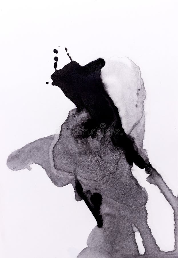 Spot of ink stock illustration. Illustration of landscape - 129867071