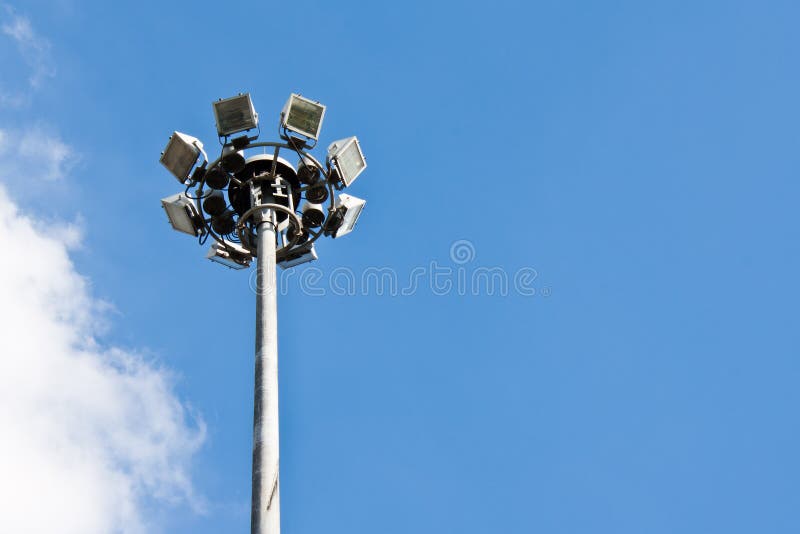 Outdoor Security Lights stock image. Image of outdoor - 31387721