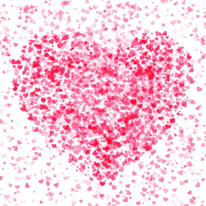 Spot of many hearts stock vector. Illustration of design - 47462998