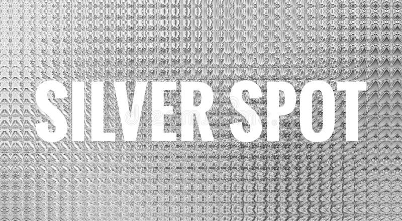 Spot Silver Price Page Header Illustration Stock Image - Image of page ...