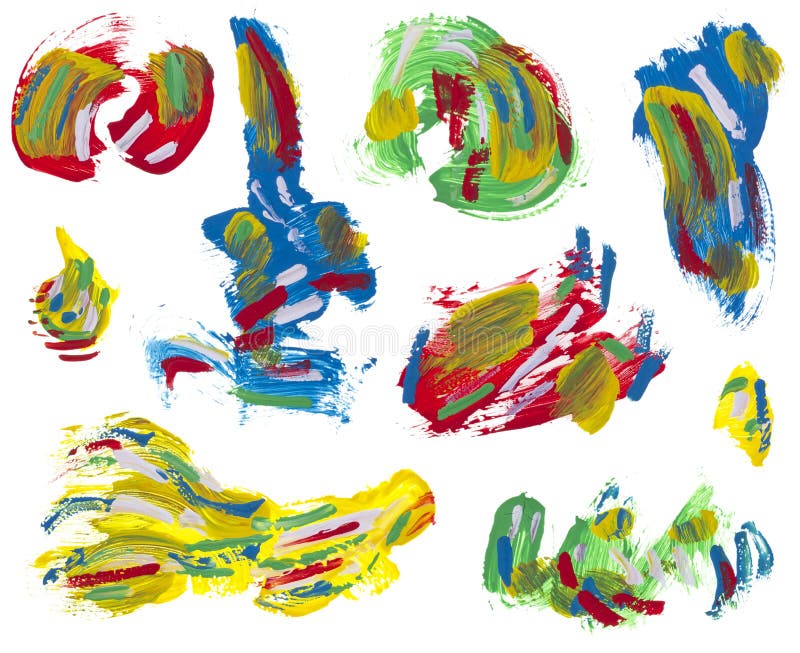 Spot traces of paint stock illustration. Illustration of stains - 22493275