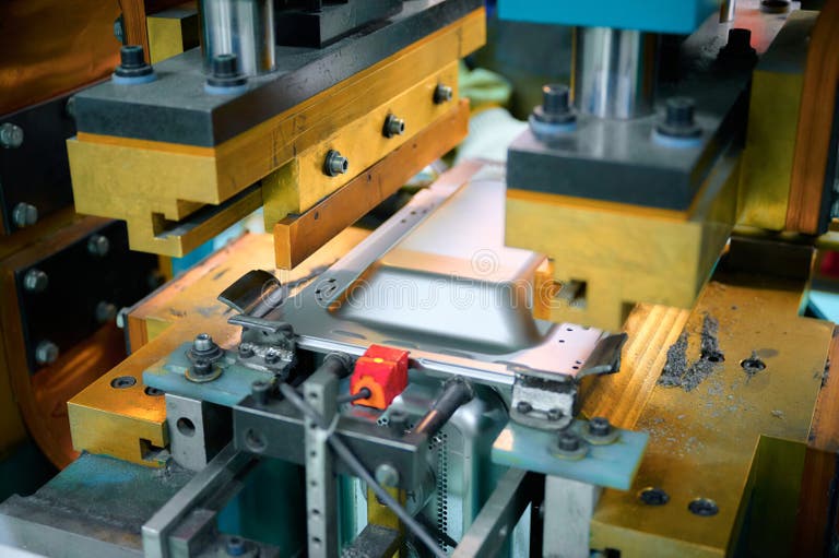 Spot Welding Process of Microwave Oven Casing in a Manufacturing ...