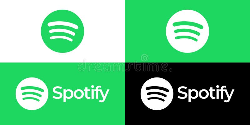 Spotify Logo Icon Vector. Streaming Music App Sign Symbol Editorial ...